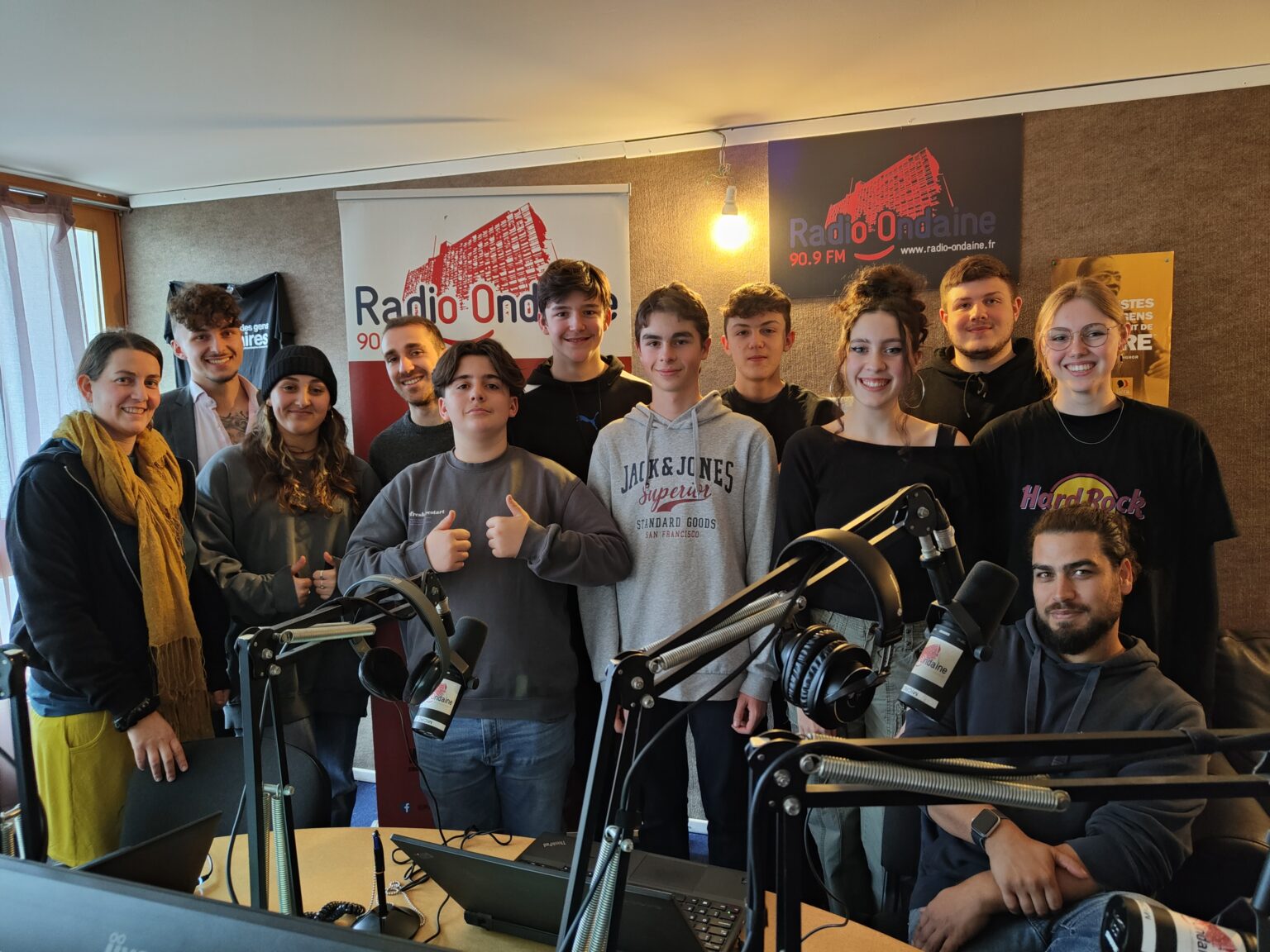 Première émission pour le Projet Open Tracks - Mindchangers